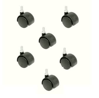 SASA Heavy Duty Castor Thread Type Revolving Chair Wheel - 2 Inch ...