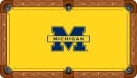 Amazon.com: Michigan Wolverines 8' Billiard Table Felt - Professional ...