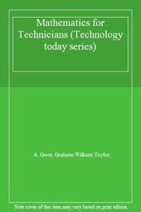 Mathematics for Technicians: New Level 1: A Greer, Graham William ...