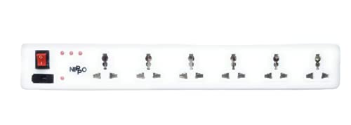 Buy NIPPO N-Power 6 Socket Spike Adaptor with Master Switch, Indicator ...