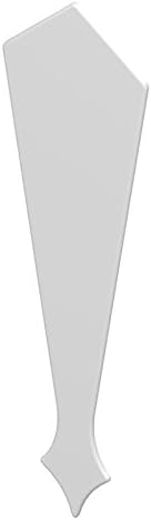 White Roofline Apex Fascia Bargeboard Finial PVC-u Cover Trim : Amazon ...