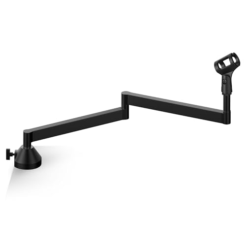 InnoGear Low Profile Mic Arm Boom Microphone Stand for Fifine AM8 K669B ...