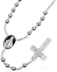 Amazon | [ピンプコード]Pimp Code ブラス シルバーゴッドロザリオ タイプ2 70cm+14cm | チェーン 通販