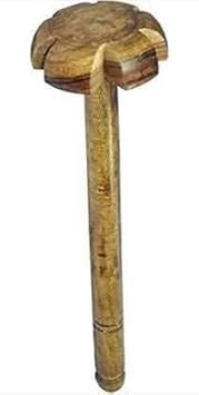 Buy Wooden Mathani/Whisk Curdler, Flat Wood Whisk for Multipurpose, 30. ...