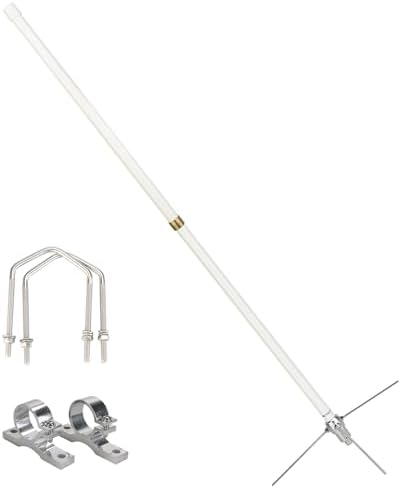 Amazon.com: FMUSER GR100 GMRS Base Antenna, 462-467MHz, High Gain 7.5 ...