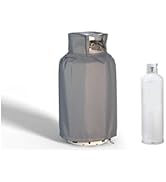 Amazon.com : 100 lb Propane Tank Cover， With 600D Waterproof, Dustproof ...