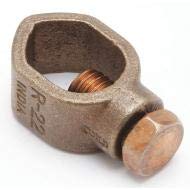 Burndy Ground Rod Clamp, Copper Alloy, Commercial Type, 2 AWG to 10 AWG ...