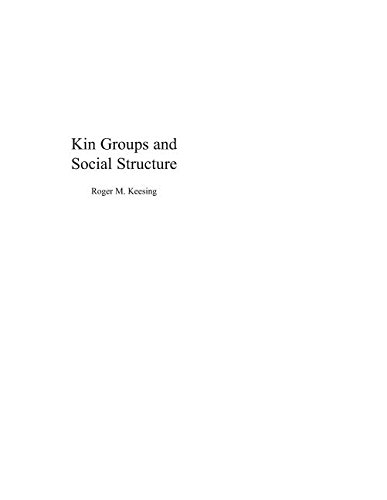 Acp Kin Groups Social Structure: Keesing: 9780534616090: Amazon.com: Books