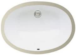 Porcher 11060-00.001 Dune Undermount Bathroom Sink Sink Finish: Biscuit ...