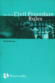 The New Civil Procedure Rules: Amazon.co.uk: Greene, David ...