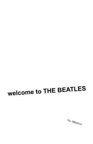 welcome to the Beatles: Pregnall, Andrew, Arquette, Jason, Manhart ...