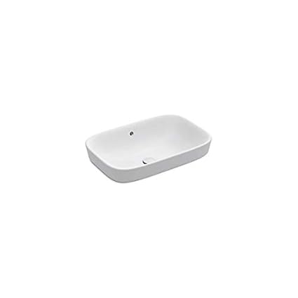 Kohler Modern Life Vessel Basin Without Faucet Hole, K77725IN-SS-0 ...