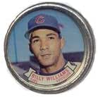 1964 Topps Metal Coins (Baseball) Card# 44 billy williams of the ...