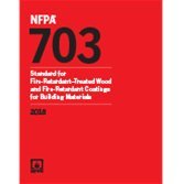 NFPA 703: Standard for Fire Retardant-Treated Wood and Fire-Retardant ...