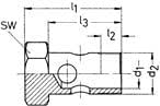 (5pcs) Metric DIN 7643 M13 Hollow Screw, Short Thread Ships Free in USA ...