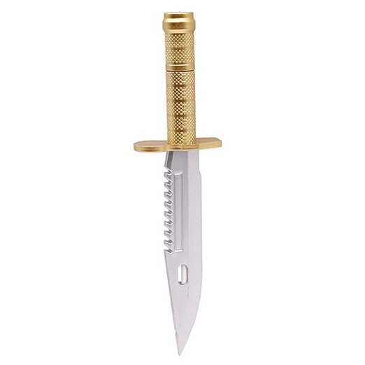 Lord's Town Rack Jack Dagger Shape Black Ink Ball Pen - Gold Colour ...