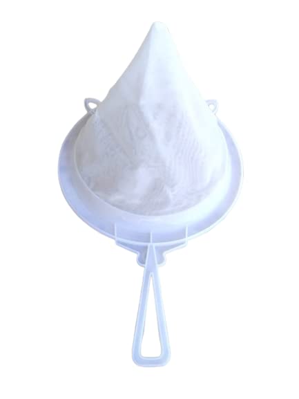 Hookcart Plastic Double Layer Milk Strainer for Kitchen Water Milk ...