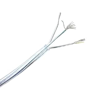 Trunking Solid Transparent Lamp Power Cord, OD3.0mm 3 * 0.14mm/3X26AWG ...