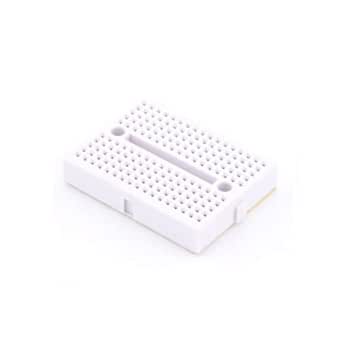 TECHKINS SYB-170 Mini Solderless Self-Adhesive Breadboard -170 Tie Pin Points(White) : Amazon.in ...