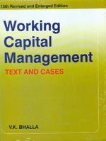 Amazon.in: Buy Working Capital Management: Text And Cases/13th Rev Edn ...