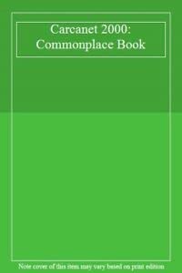 Buy Carcanet 2000: Commonplace Book Book Online at Low Prices in India ...
