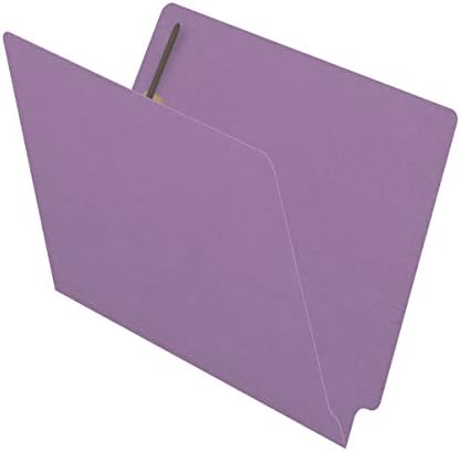 Amazon.com : 11 pt Color Folders, Full Cut 2-Ply End Tab, Letter Size ...