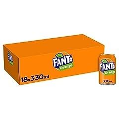 Fanta Orange 18 x 330 ml : Amazon.co.uk: Grocery