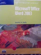 Microsoft Office Word 2003 - Illustrated Introductory: Duffy, Jennifer ...