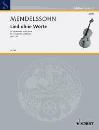 Amazon.com: Mendelssohn: Song without Words, op.109 in D major (Cello ...