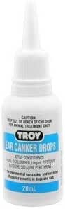Troy Ear Canker Drops 20Ml : Amazon.com.au: Pet Supplies