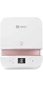 LOKLiK Auto Tumbler Heat Press pour Mugs Tasses Gobelets Bouteilles et ...