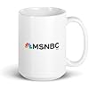Amazon.com: MSNBC Morning Joe Logo Ceramic Mug, White 15 oz - Official ...
