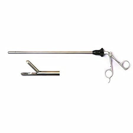 ADDLER New 10m SS Laparoscopic Spoon Forceps Stone Holding Surgical ...
