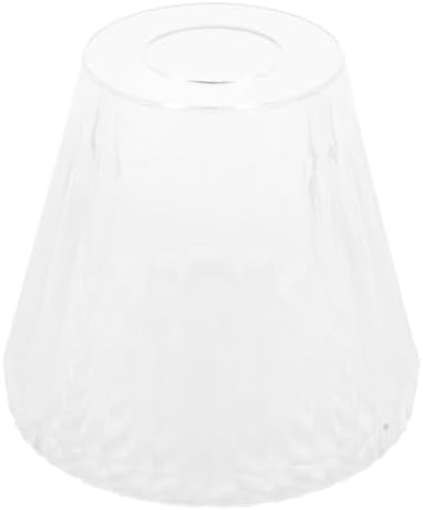 PRETYZOOM Small Clear Lamp Shade Cover, Acrylic Bell Shaped Lampshade ...