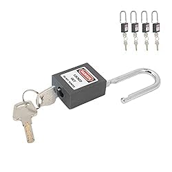 Industrial Lock, 10 Sets 1.5in Writable Label Steel Beam Insulated ...