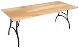 Amazon.com: Mity-Lite Madera Plywood or Laminate Folding Table - MPRT-3072 (30" X 72 ...