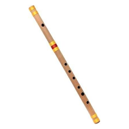 SG Musical E Scale Natural Indian Bamboo Bansuri/Flute Bamboo Bansuri ...