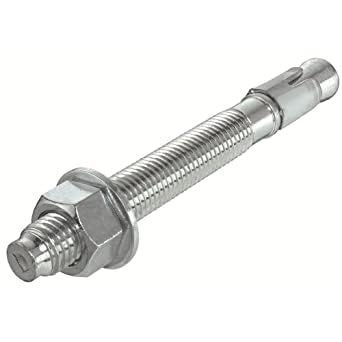 Wedge Type Fully Threaded Design Expansion Zinc Plated Anchor Bolts ...