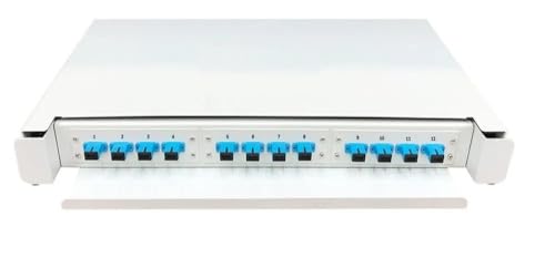 RAMEX Pigtail Loaded Fiber Patch Panel 12 Port LIU, 12 Port SC/UPC FMS ...