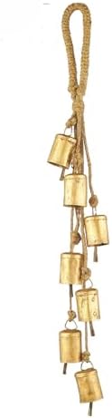 Amazon.com: Bellshub Rustic Vintage 7-Bell Cluster Handmade 2" Metal ...
