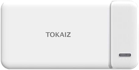 Amazon | TOKAIZ モバイルバッテリー 薄い 電池 10000mAh 大容量 軽量 USB 2ポート Typc-C USB コンパクト pse認証済み TMB-008 | モバイル ...