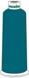 Amazon.com: Madeira Rayon Embroidery Thread 5500yd Cone BLUE GREEN ...