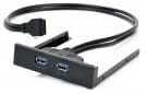 Amazon.com: 2-Port USB 3.0 Front Panel - Black (20-Pin) : Electronics