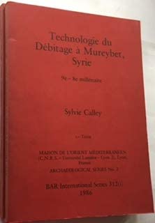 Buy Technologie du Debitage a Mureybet Syrie 9e.-8e.Millenaire: 9e-8e ...
