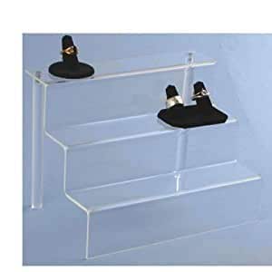 Impressio Acrylic Display 3 Step Risers, Countertop Stair Unit Product ...