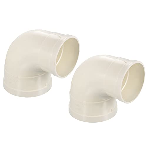 PATIKIL 110mm to 90mm Reducing Elbow Pipe Fitting, 90 Degree Splitter ...