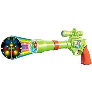 Quirky Little Things 3D Projection Strike Toy Gun with Vibrant Light ...