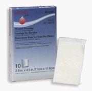 Amazon.com: Kaltostat Wound Dressing 3 Inches X 4.75 Inches-10 ea ...