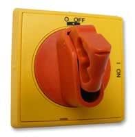 ABB OHYS2RJ SELECTOR HANDLE RED/YELLOW DOOR MOUNT W/SCREW: Amazon.com ...