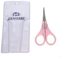 Amazon.com : Janome Pink Embroidery Scissors 3.5 inch : Arts, Crafts ...